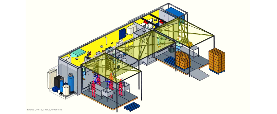 Unités mobiles de transformation de fruits et légumes | Cirad