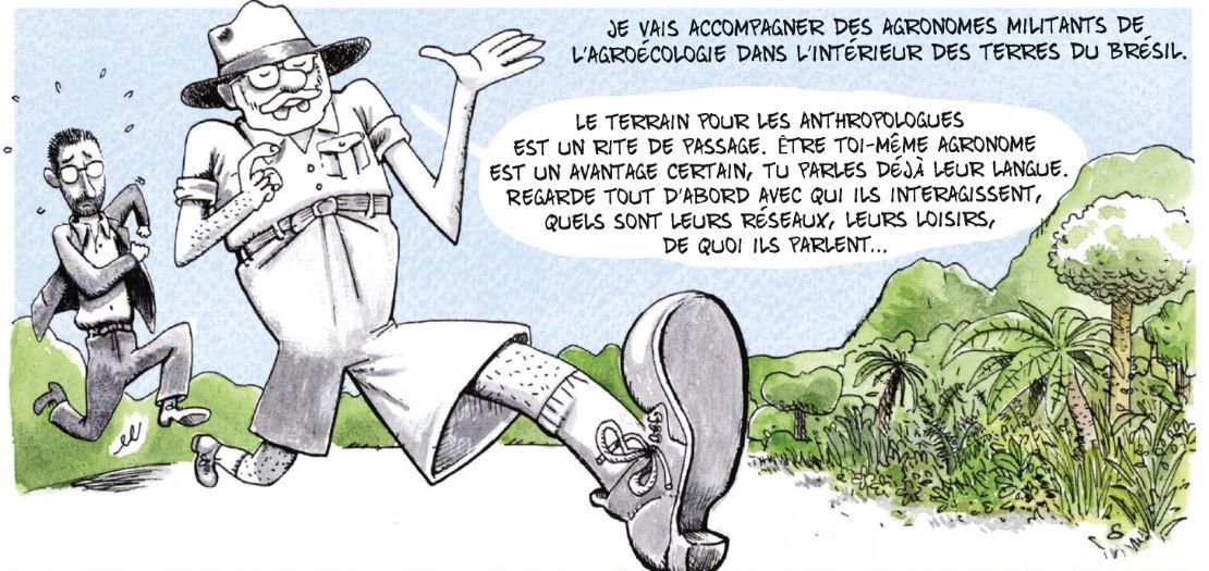 Sertão: a cartoon illustrating ethnography and agroecology | Cirad